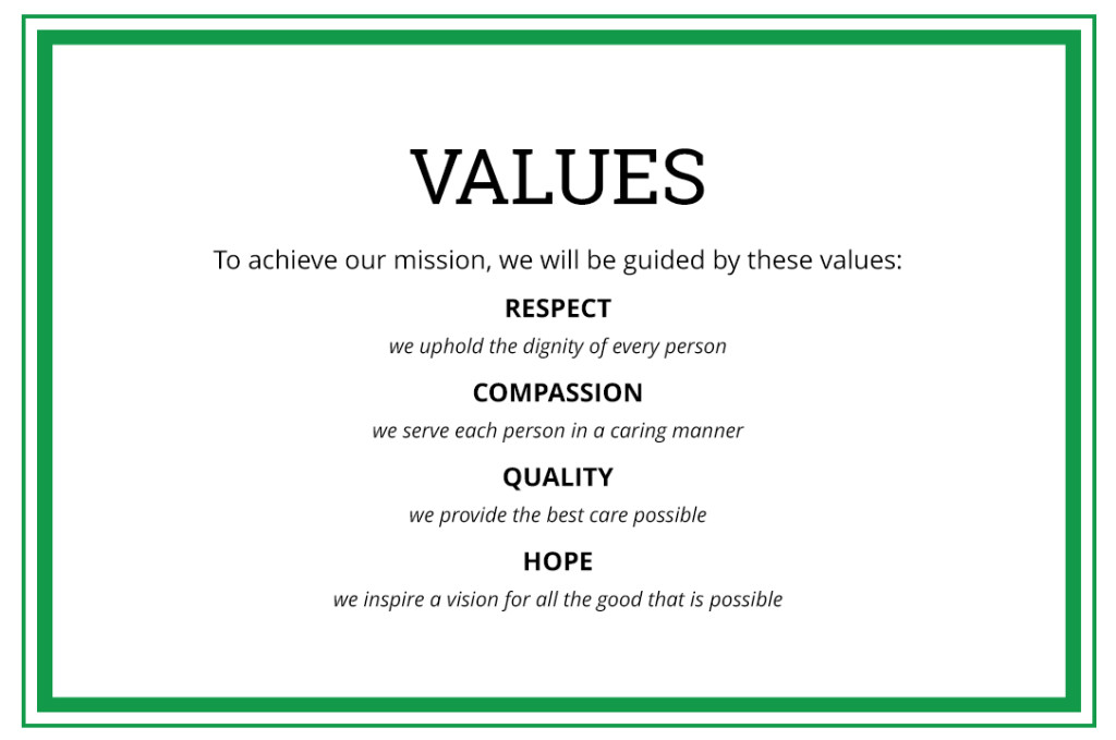 Vision Statement Lorain County Health Dentistry